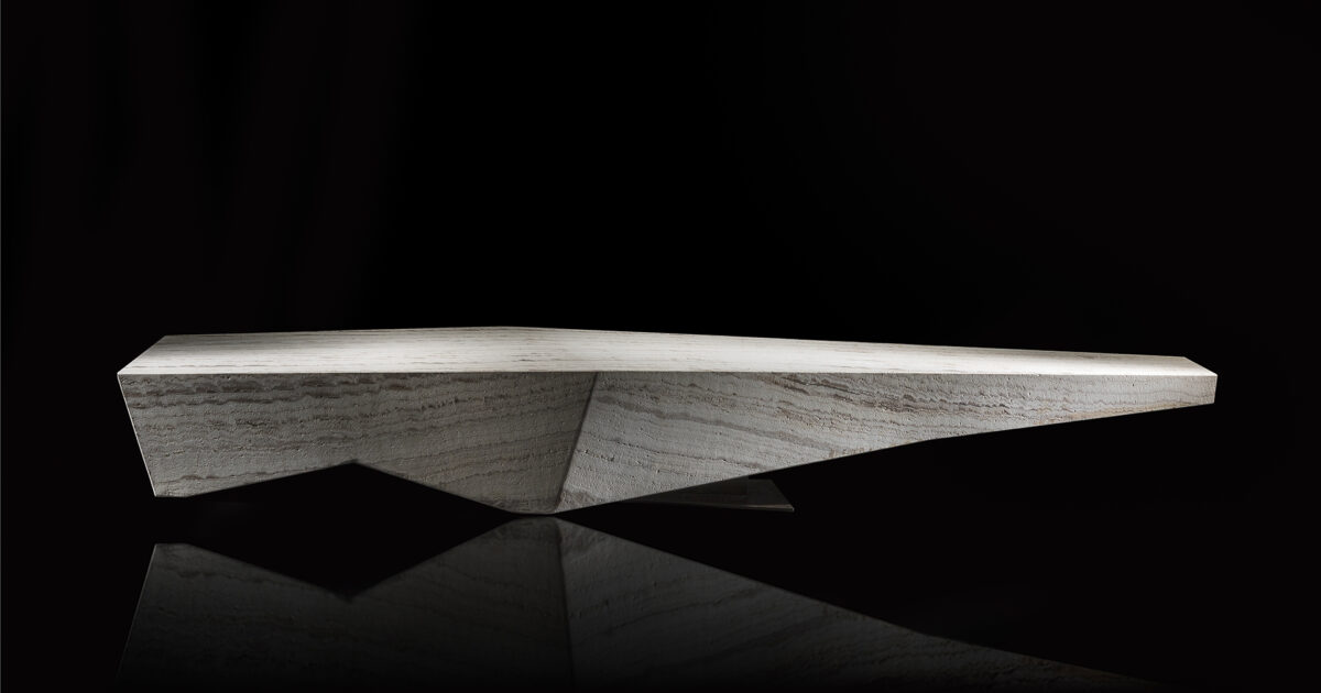 santiccioli.com | Henge Monolith table
