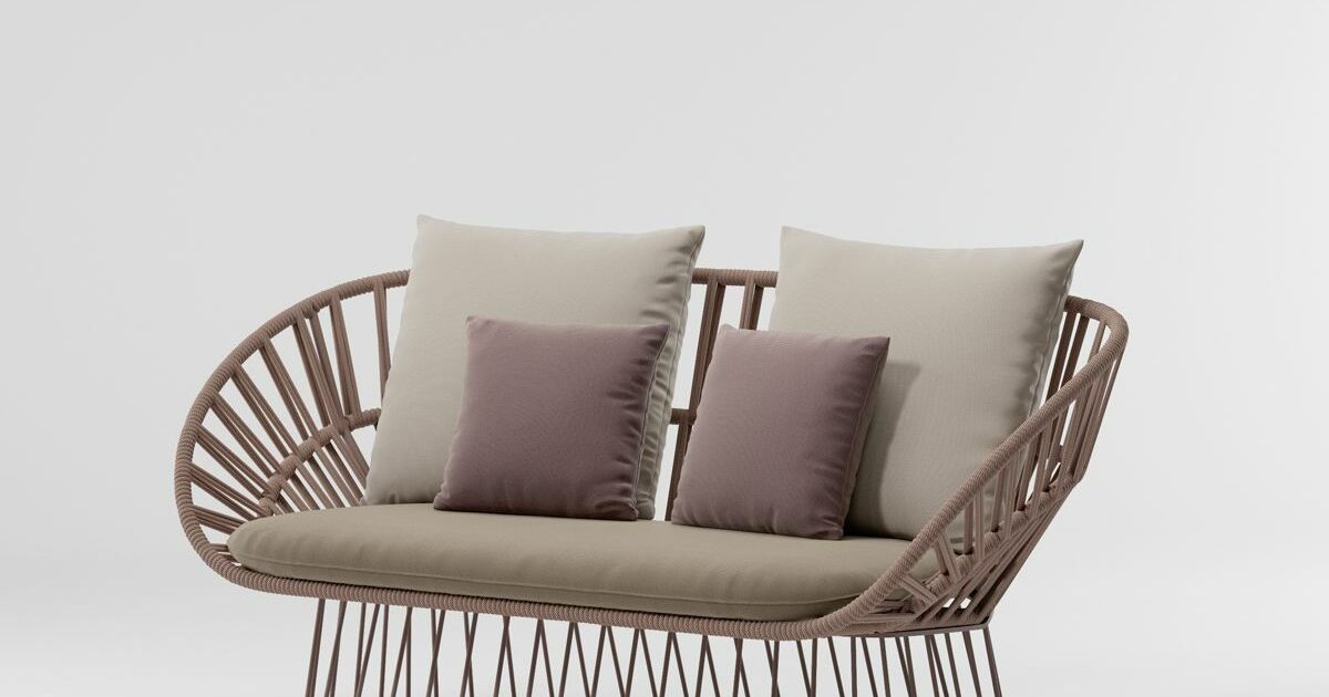 santiccioli.com | Kettal Cala 2 Seater Sofa