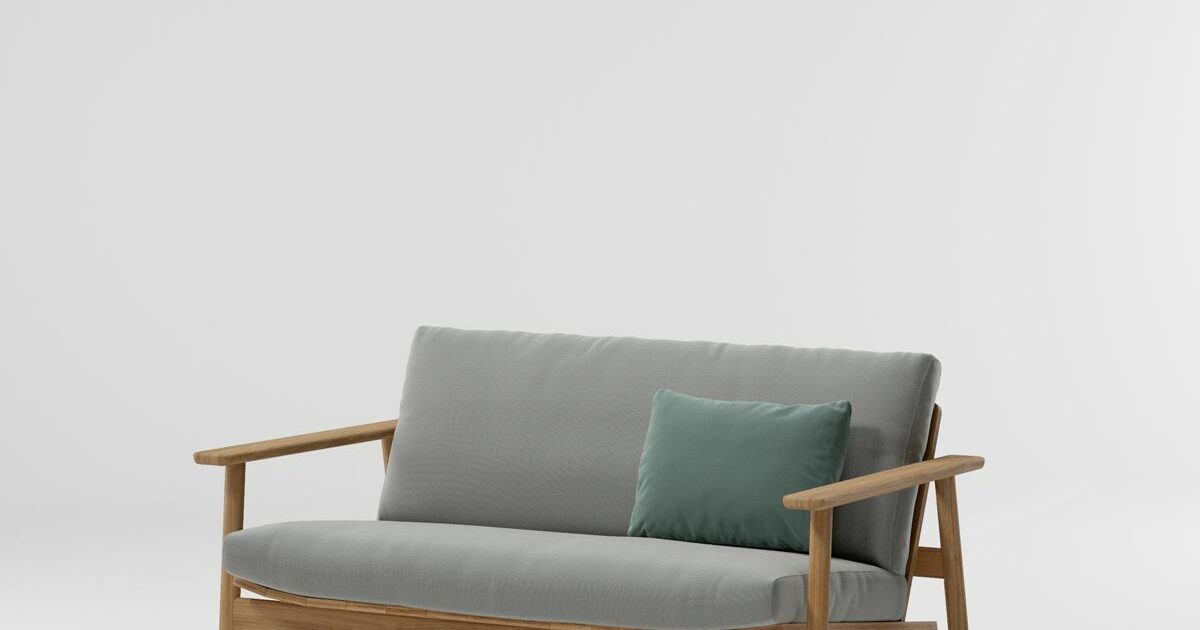 santiccioli.com | Kettal Riva 2 seater sofa