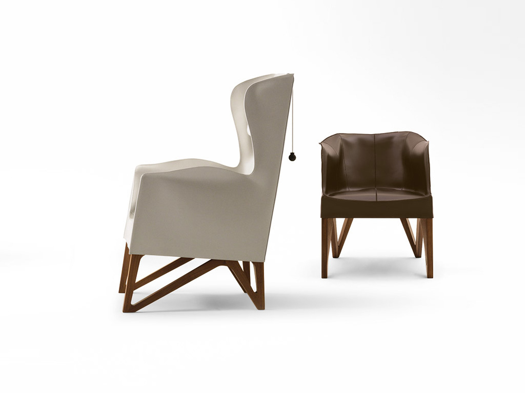 santiccioli.com | Giorgetti Mobius Armchairs
