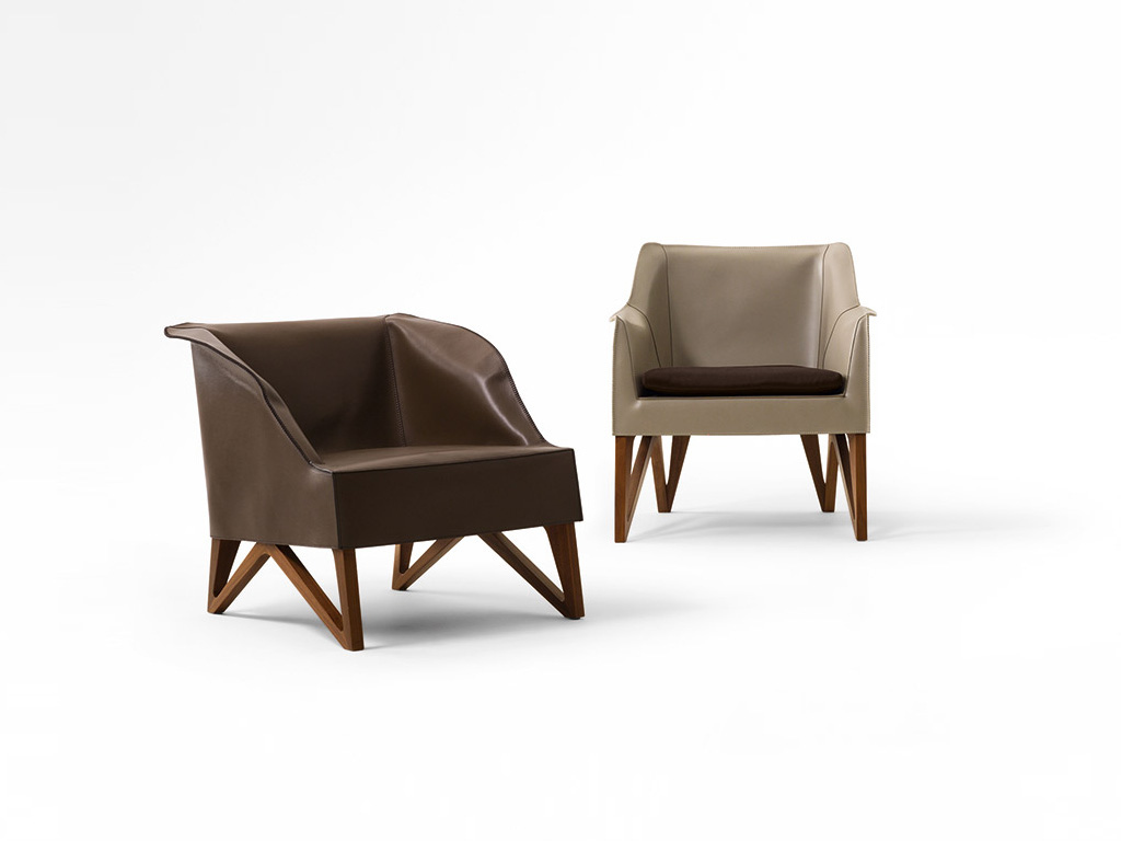 santiccioli.com | Giorgetti Mobius Armchairs