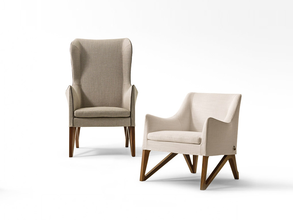 santiccioli.com | Giorgetti Mobius Armchairs