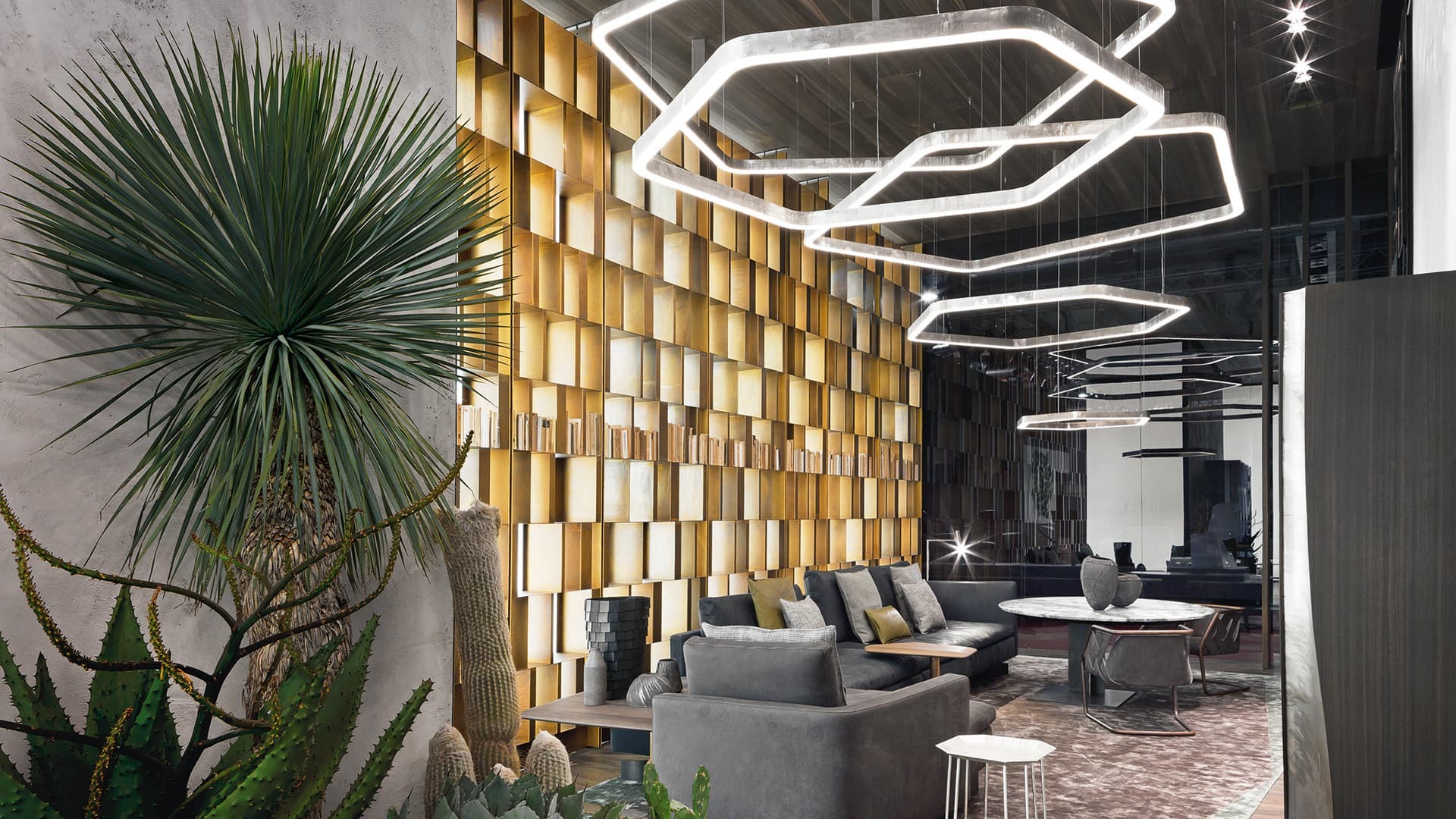 santiccioli.com | Henge Light ring horizontal polygonal