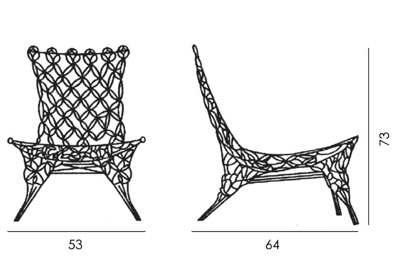 santiccioli.com | Cappellini Knotted Chair