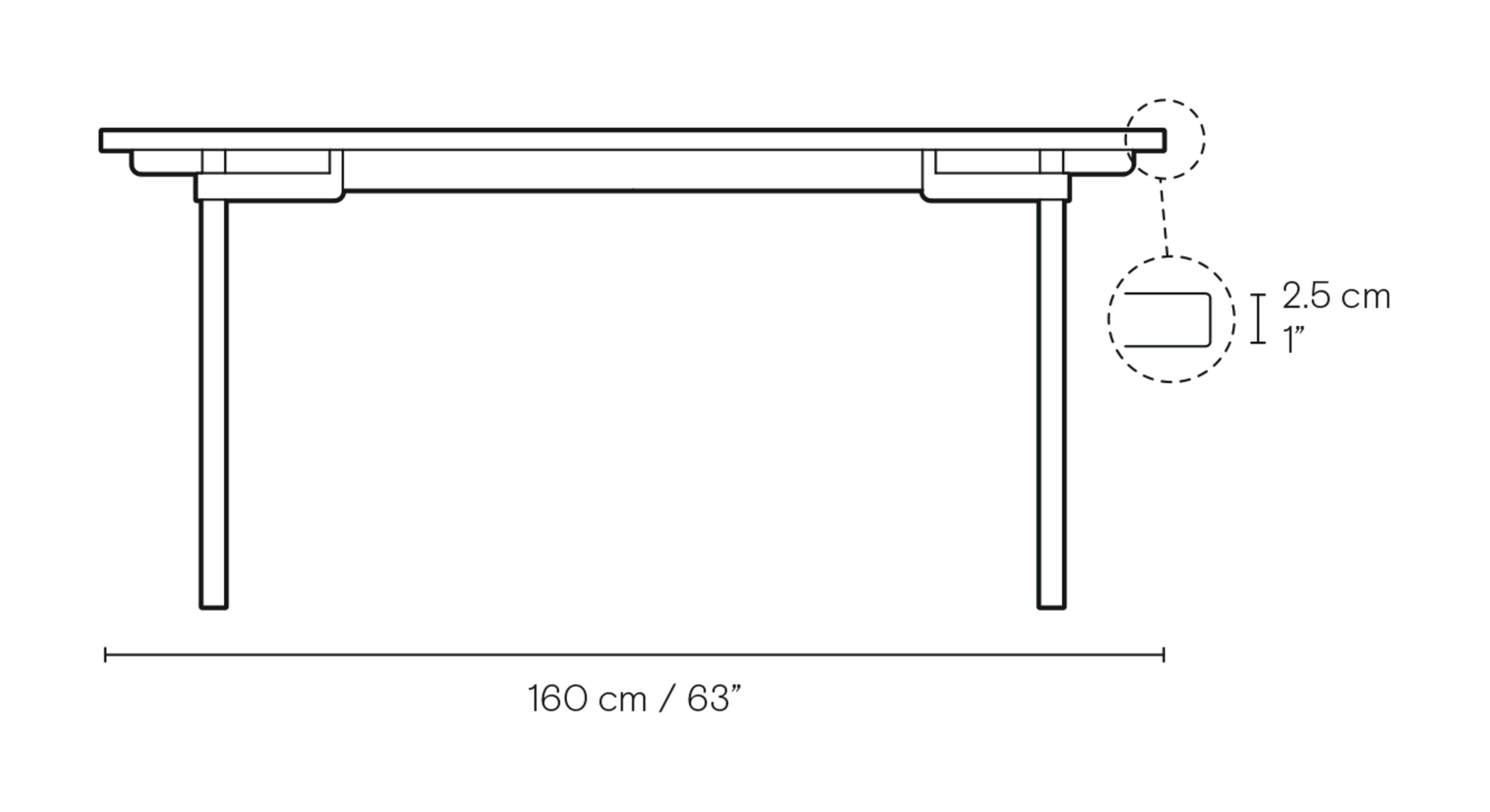 santiccioli.com | Carl Hansen & Søn CH322 | Dining Table