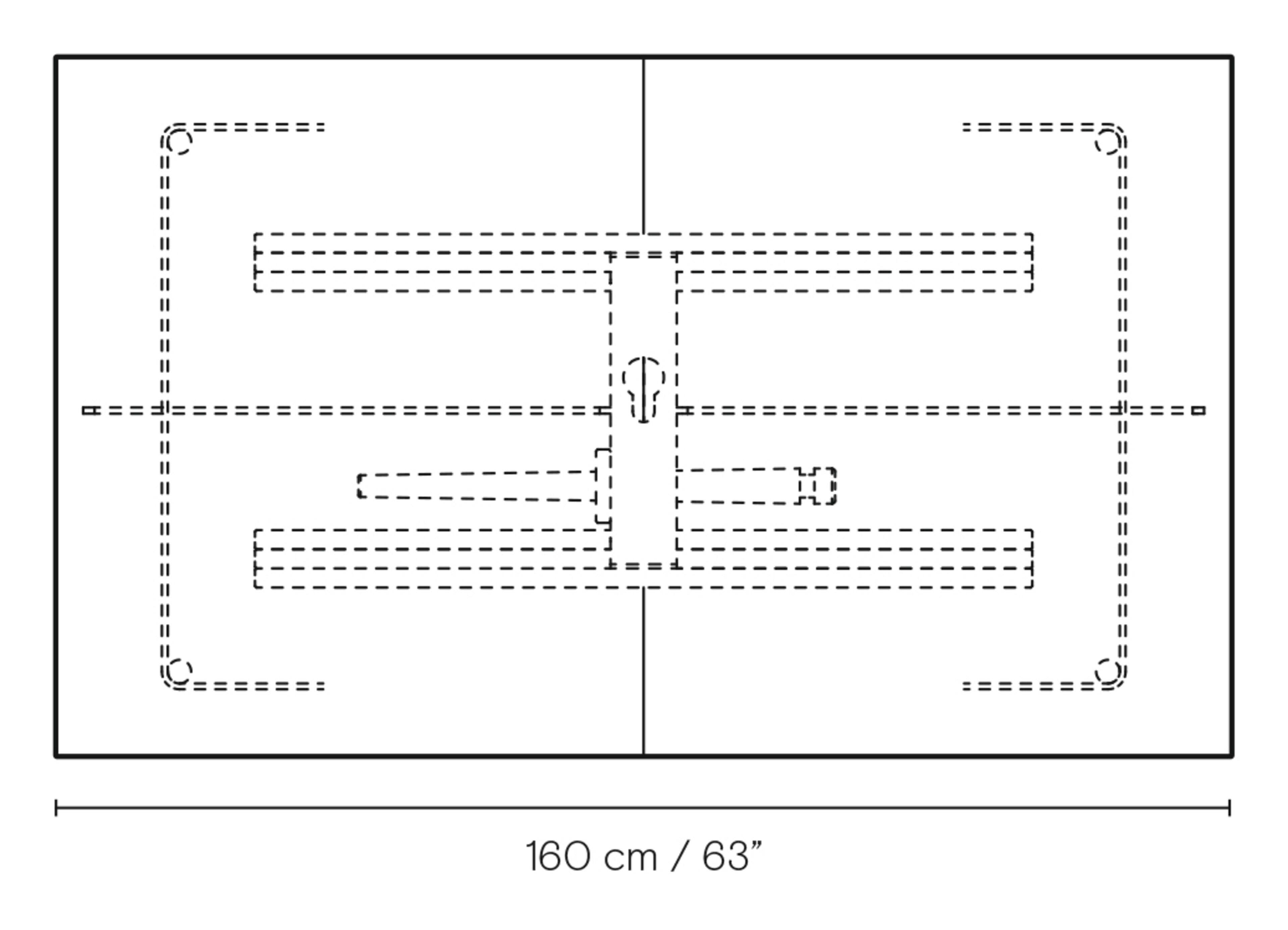 santiccioli.com | Carl Hansen & Søn CH322 | Dining Table