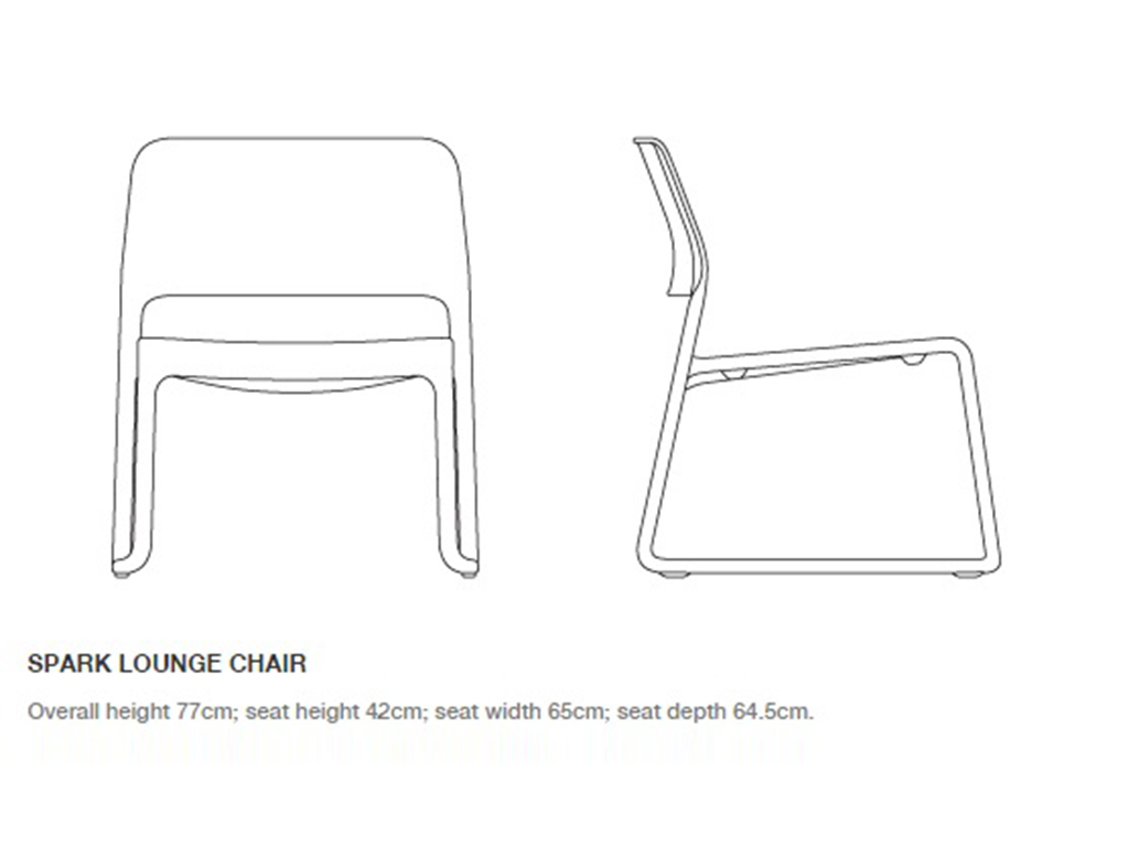 santiccioli.com | Knoll Spark™ Lounge Chair