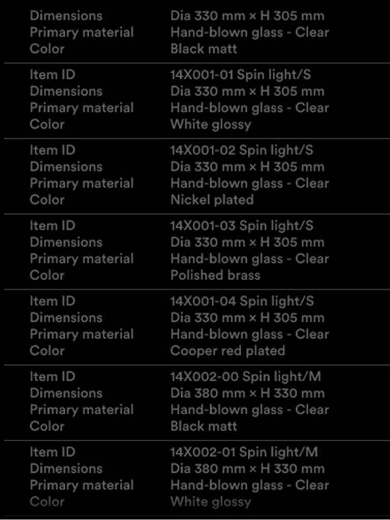 santiccioli.com | Lasvit Spin Light