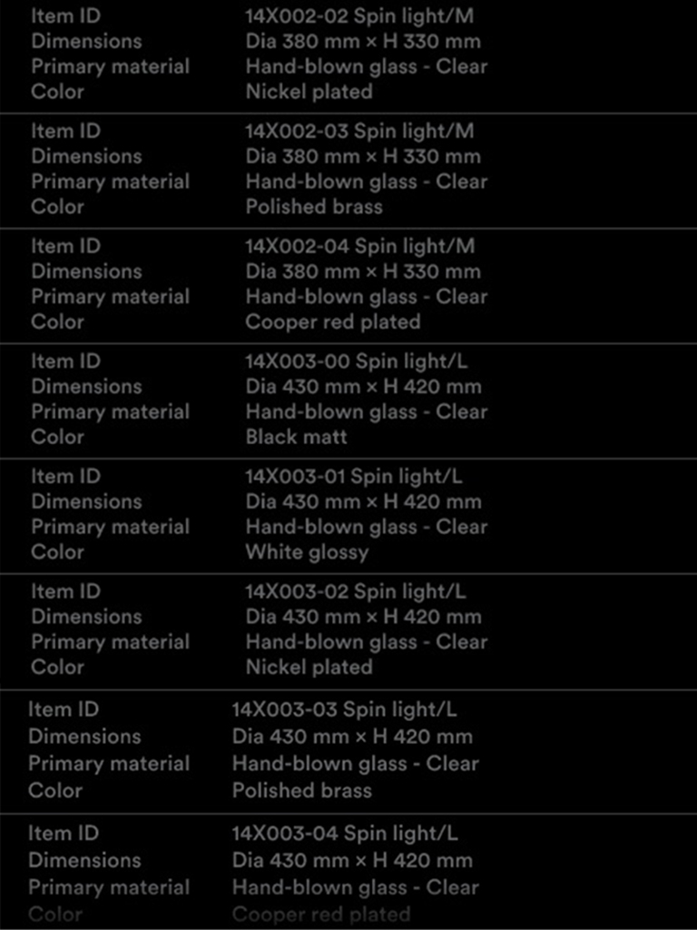 santiccioli.com | Lasvit Spin Light