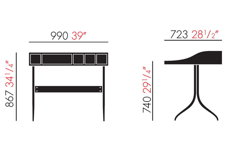 santiccioli.com | Vitra Home Desk